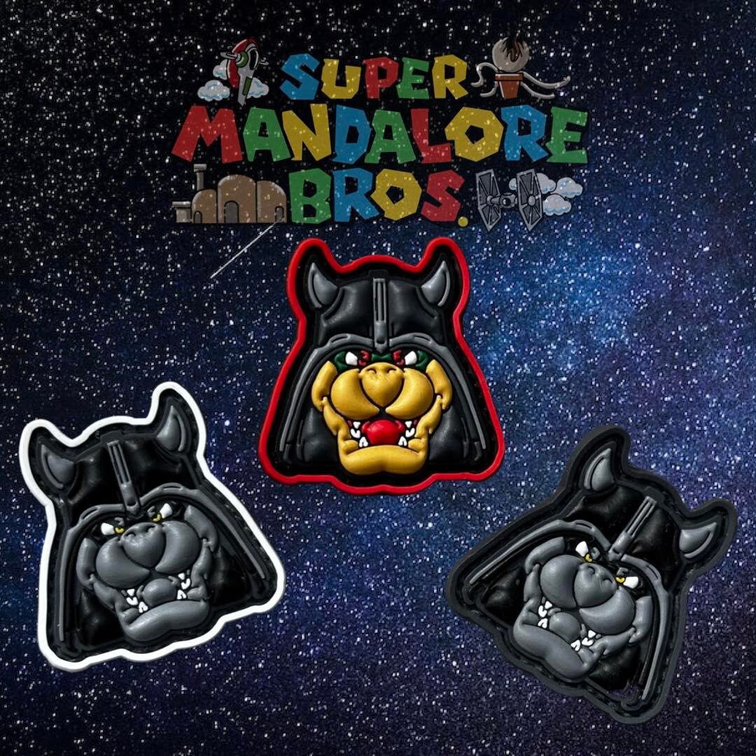 Darth Bowser PVC Ranger Eye Patches - Etsy