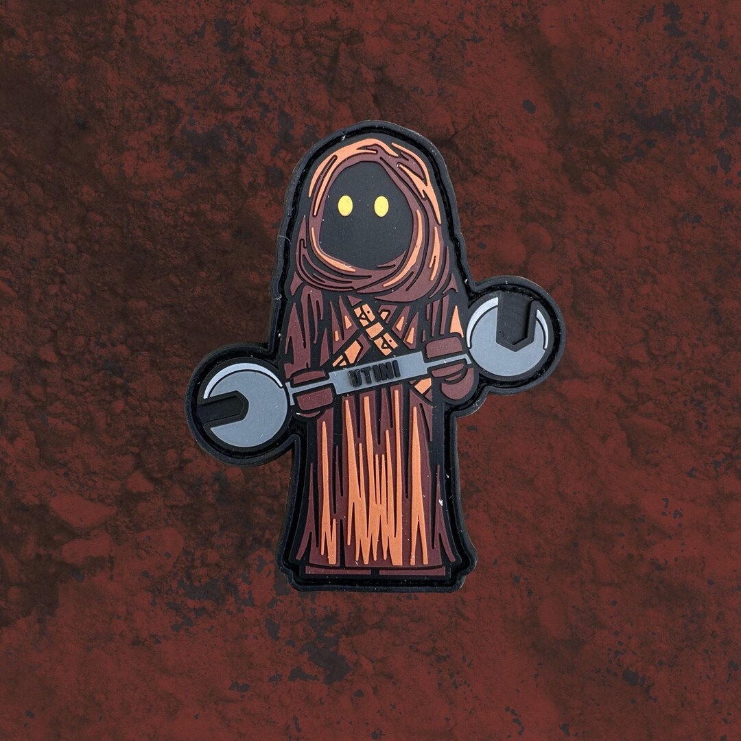 PVC Jawa Brick Wars Patch - Etsy