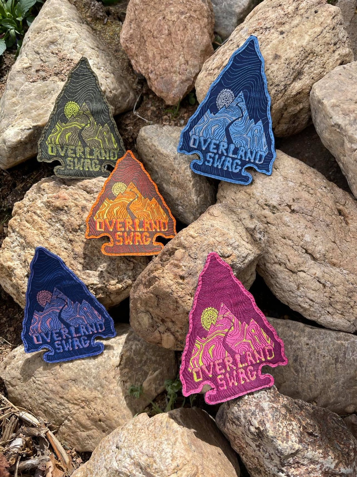 Overland Swag Arrowhead Patch | Etsy