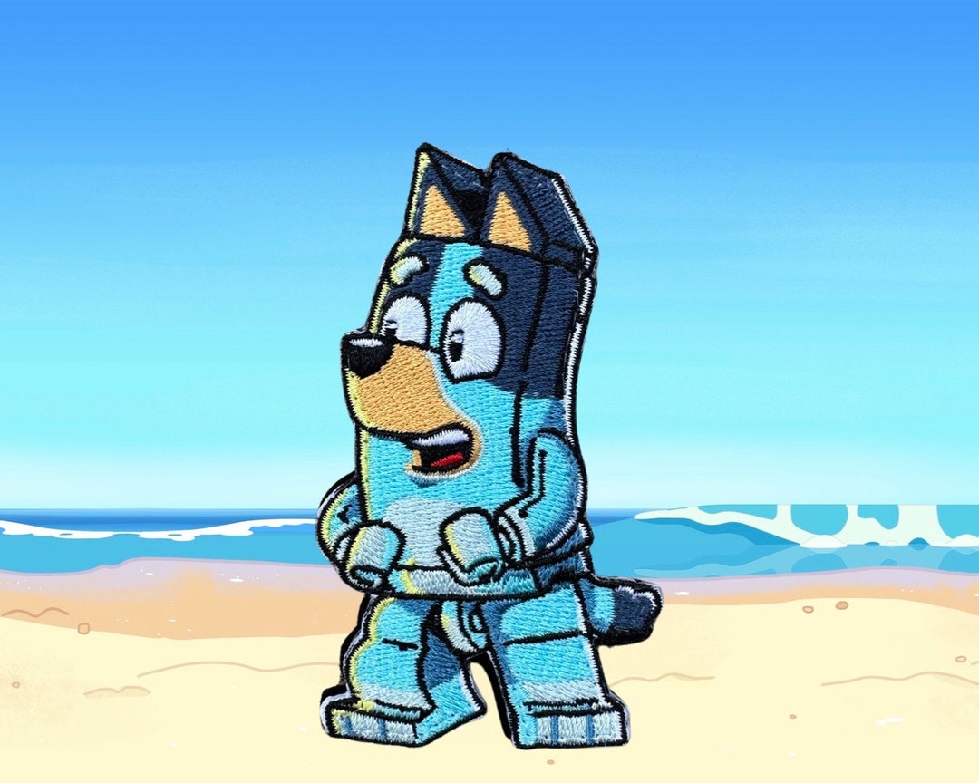 Embroidered Bluey Patch bricky's Collection - Etsy