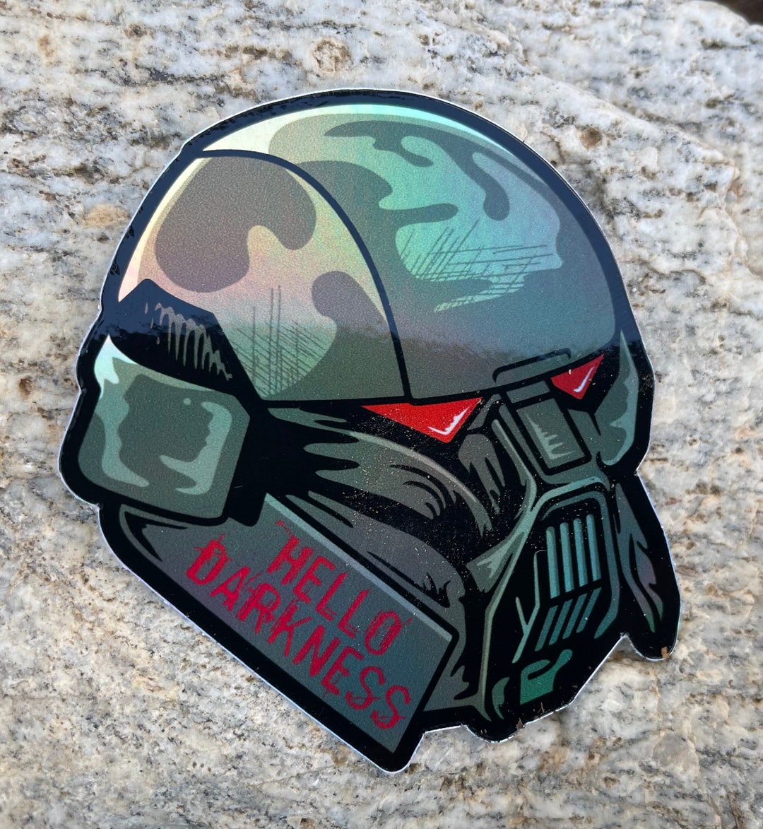 Dark Trooper Holographic Decal - Etsy