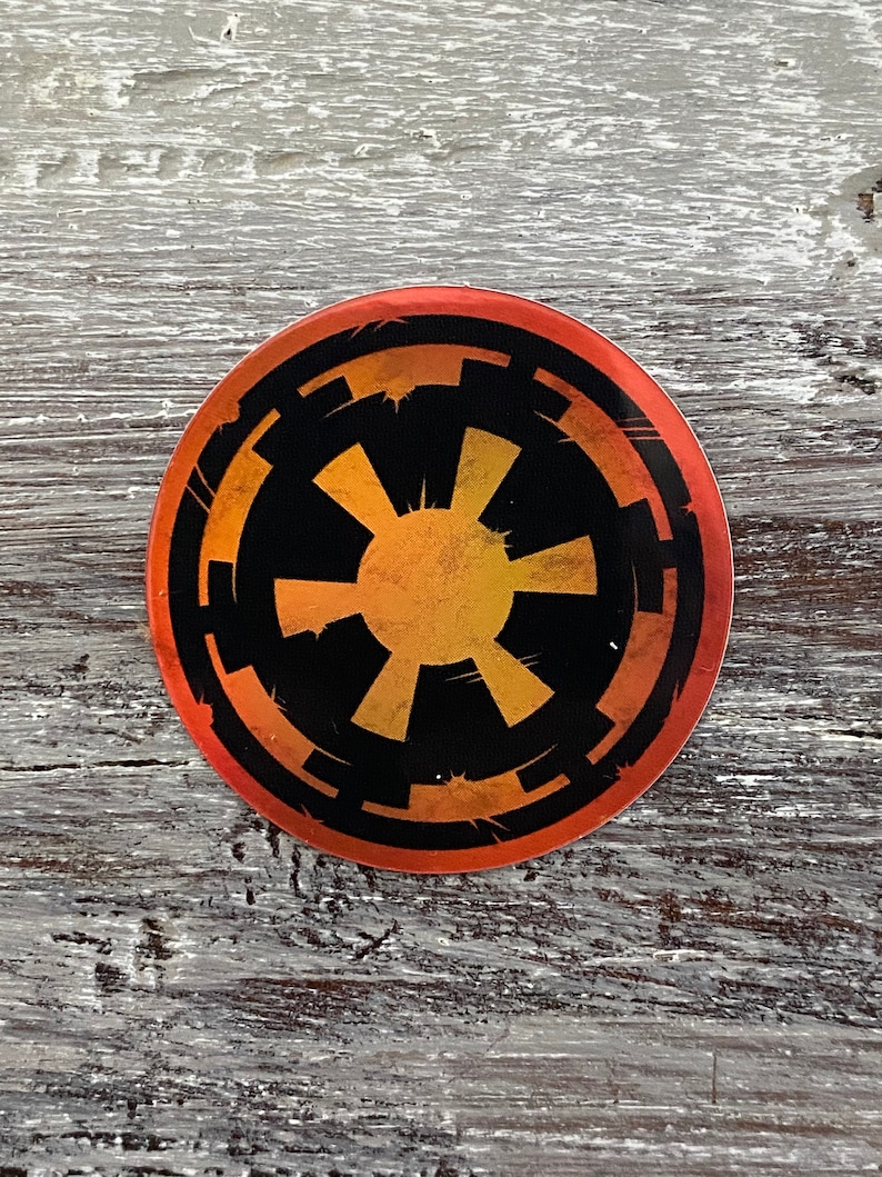 Holographic Imperial Crest Decal | Etsy