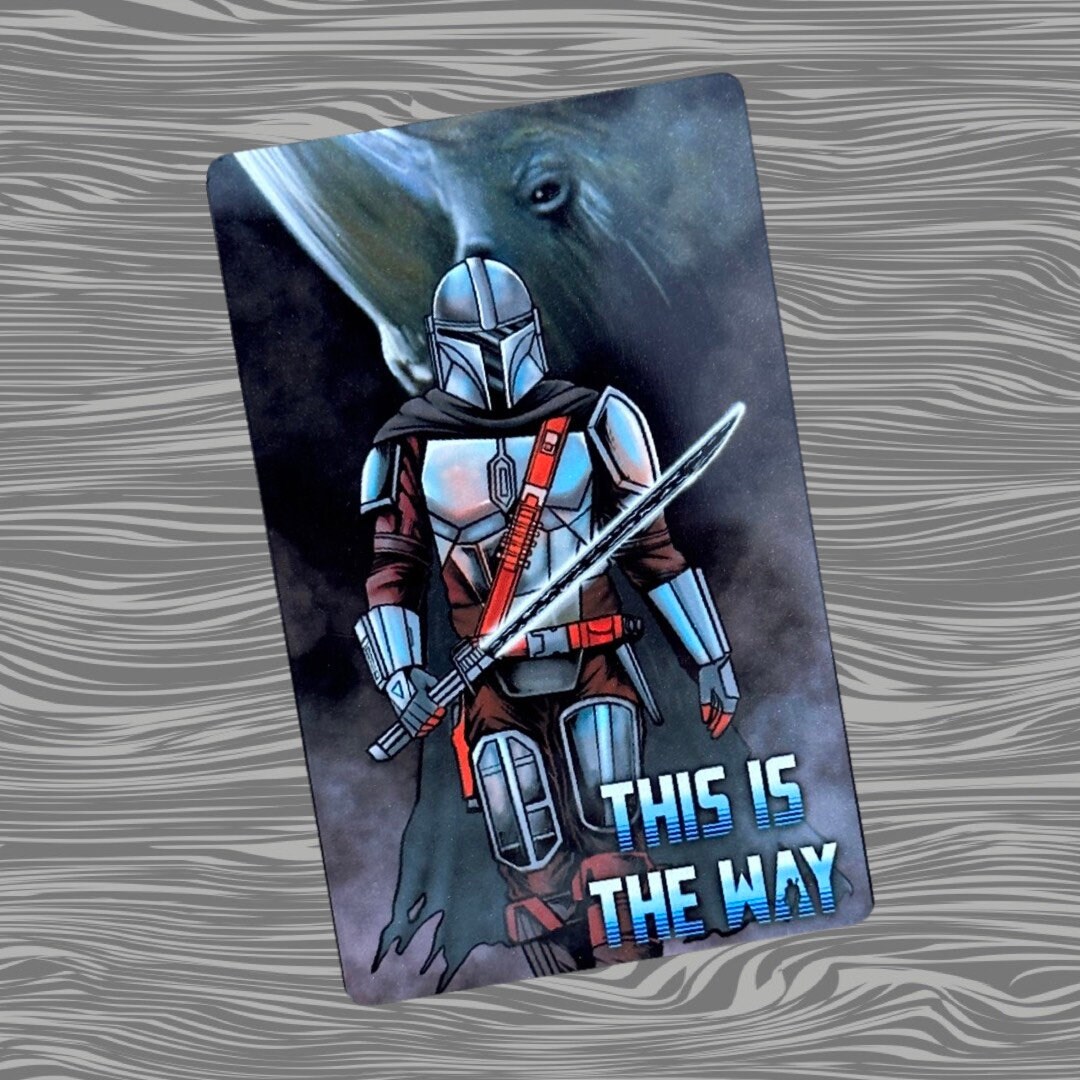 Mando the Way Aluminum Patch - Etsy