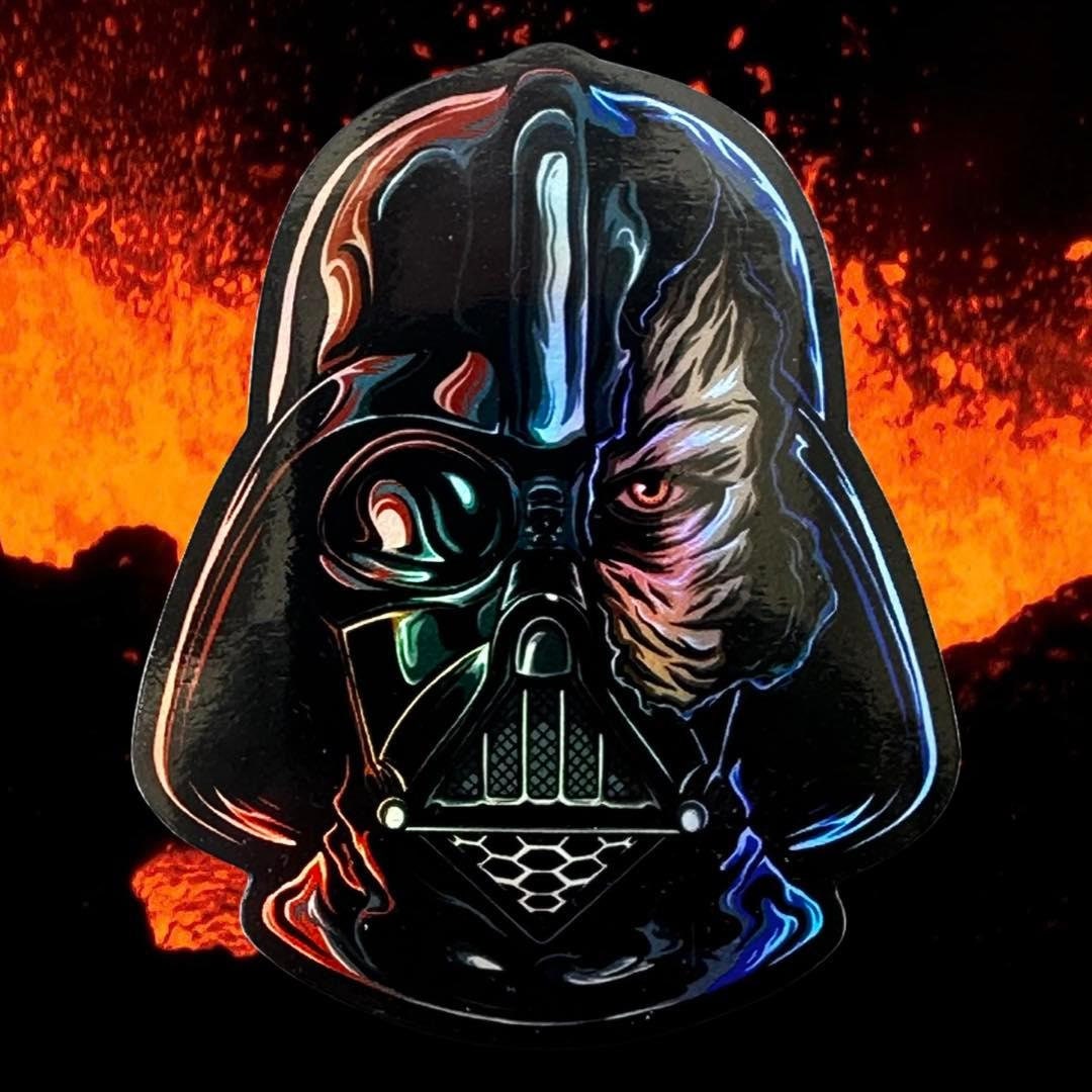 Anakin is Gone Darth Vader Holographic Decal - Etsy