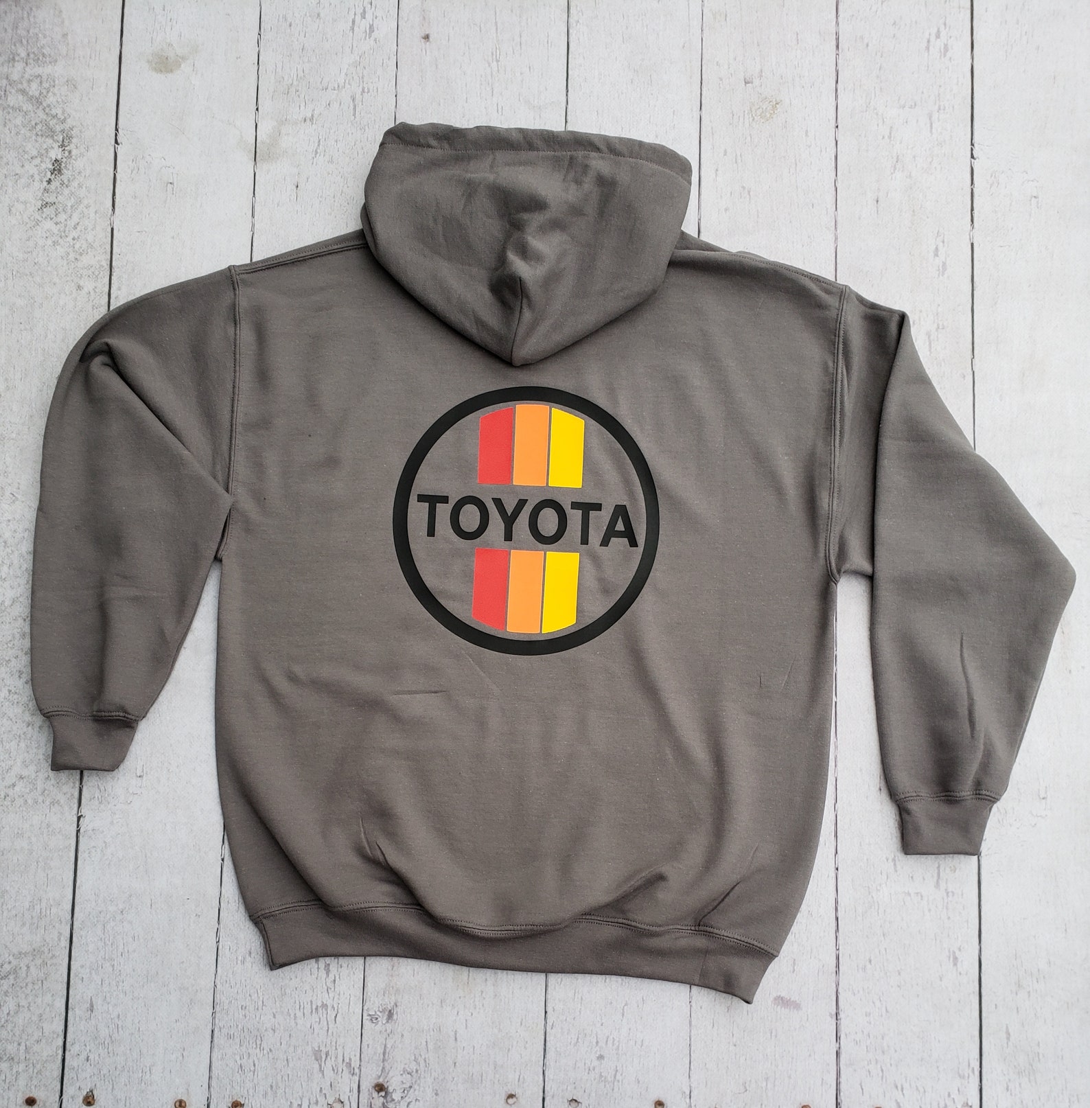 Charcoal Vintage Toyota Sweatshirt: Overland Swag Logo - Etsy