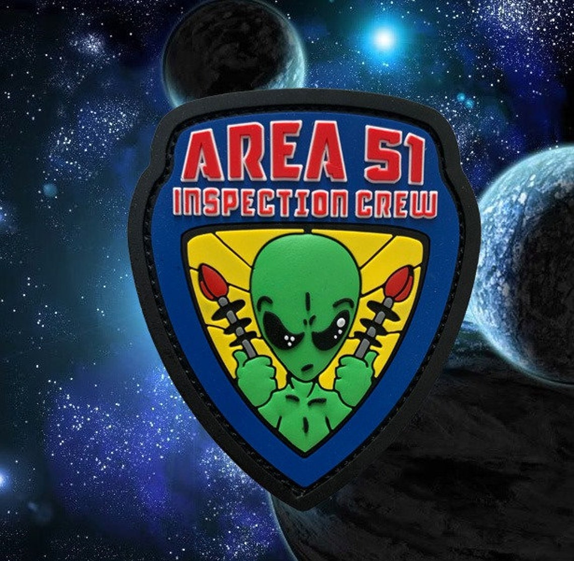 Area 51 PVC Patch - Etsy