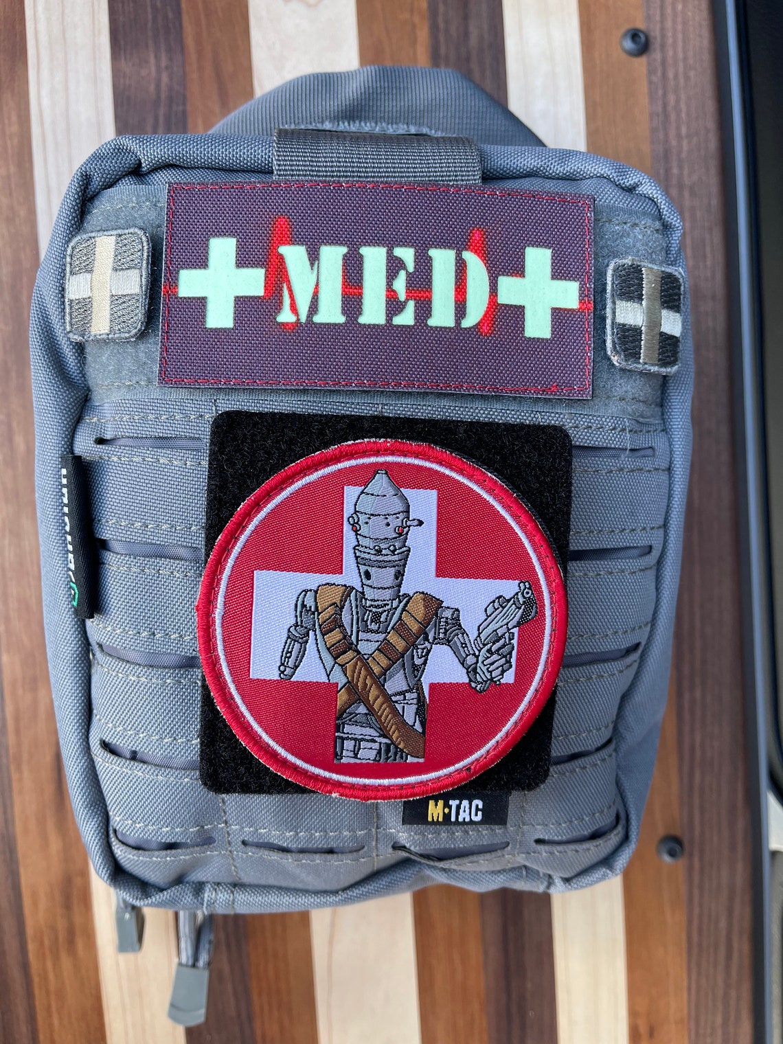 Med Gear ID Lasercut Patch - Etsy