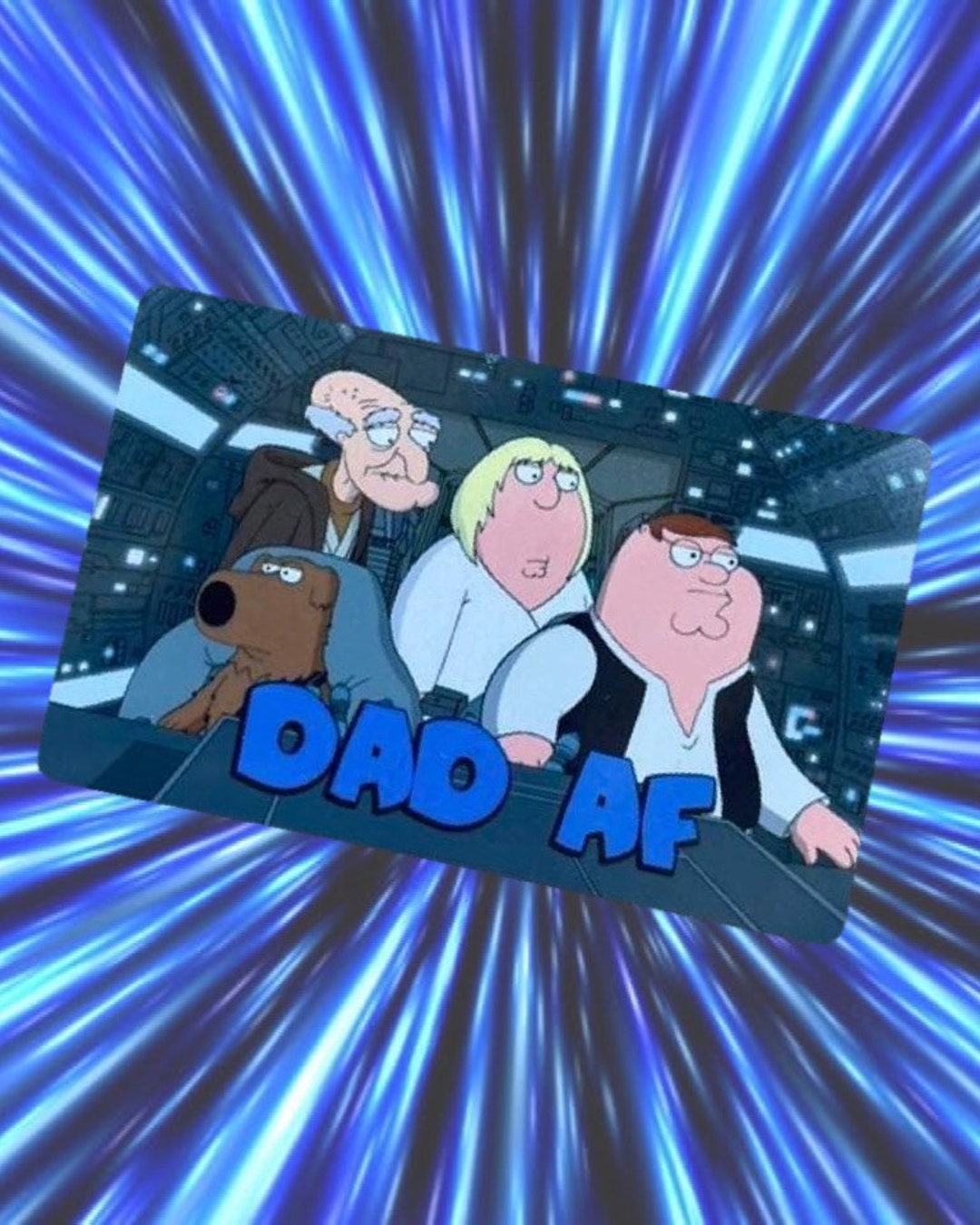 Peter Griffin Dad AF Aluminum Patch - Etsy