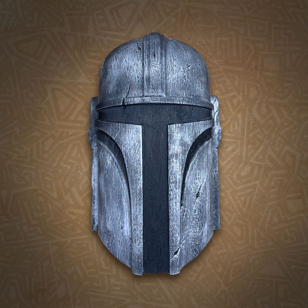 Mando Tiki Mask Wall Mount - Hex3d Design - Etsy