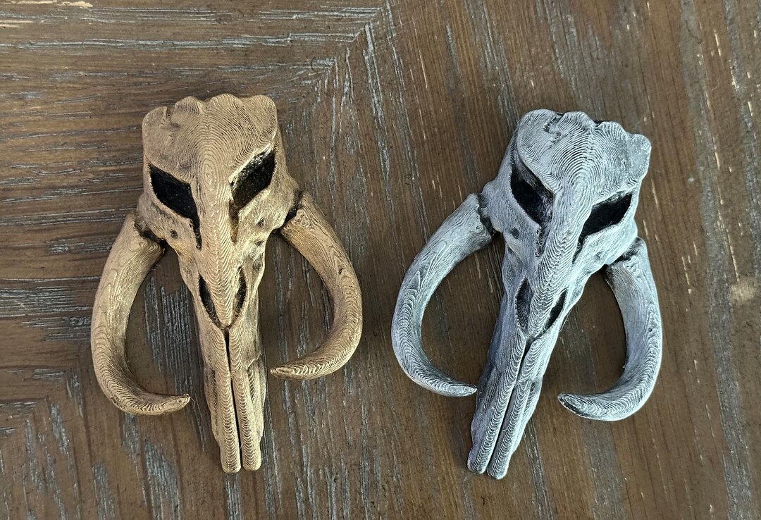 3D Printed Mythosaur Skull Patch - Etsy
