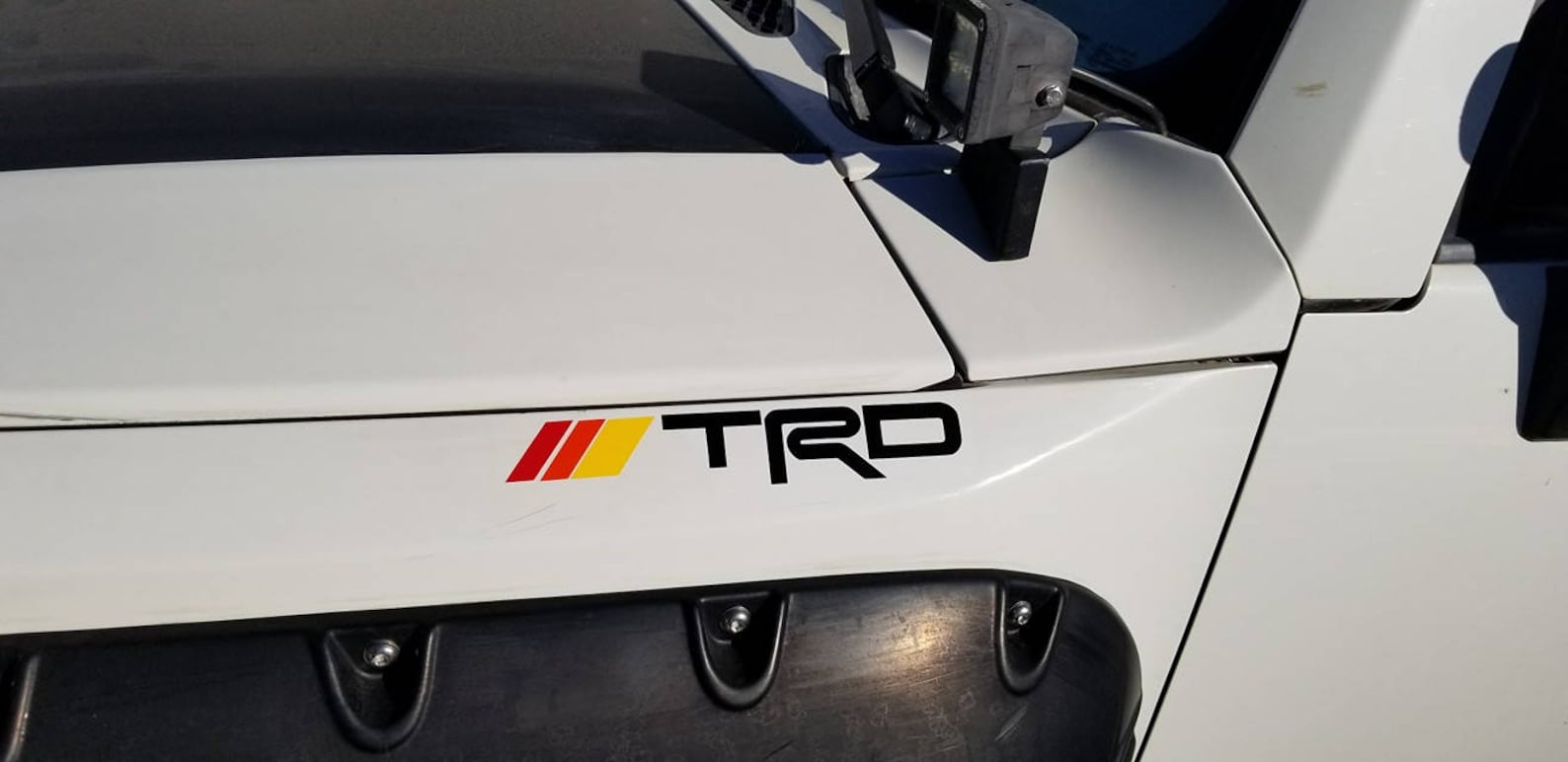TRD Decal With Vintage Toyota Coloring - Etsy
