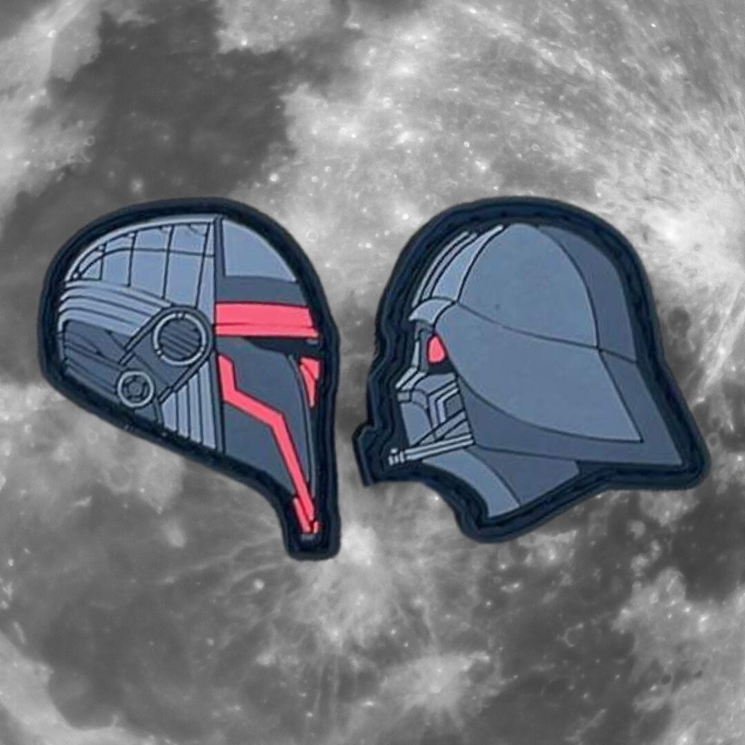 Darth Vader / Darth Revan Face-off PVC Ranger Eye Patches - Etsy