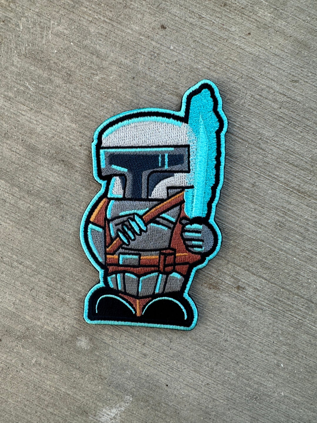 Mando Sammy Collaboration Patch - Etsy
