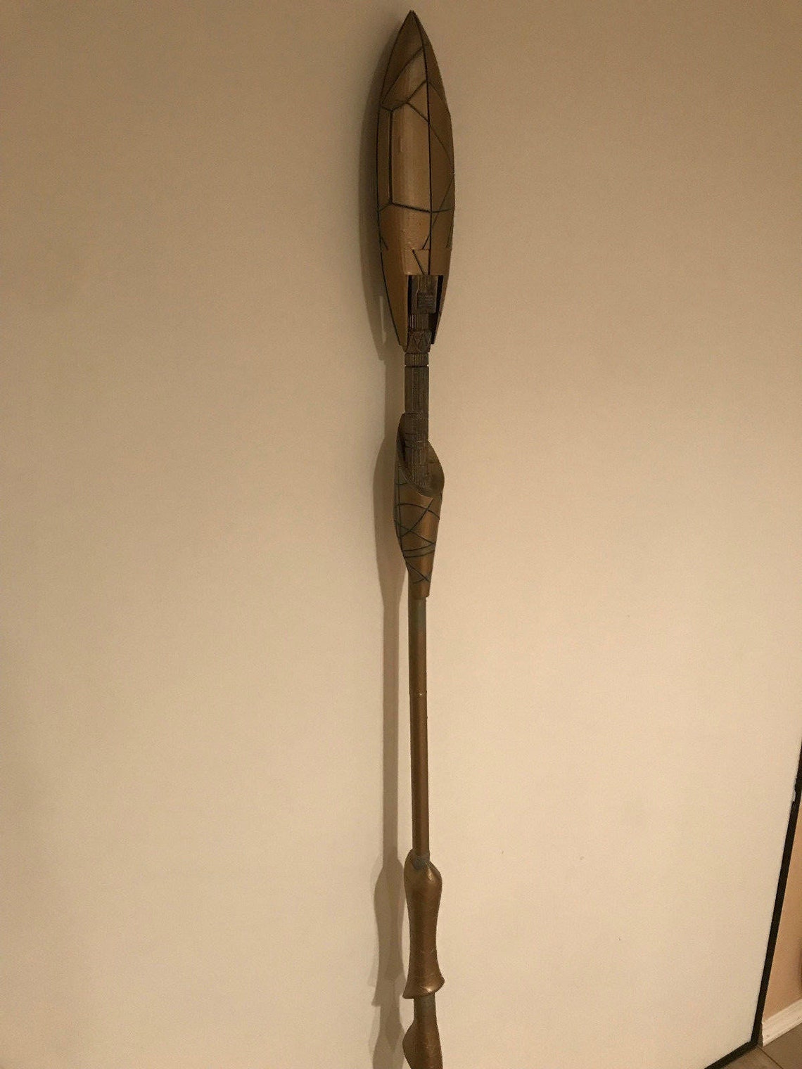 Stargate Jaffa GOLD staff weapon full life size 1:1 replica | Etsy