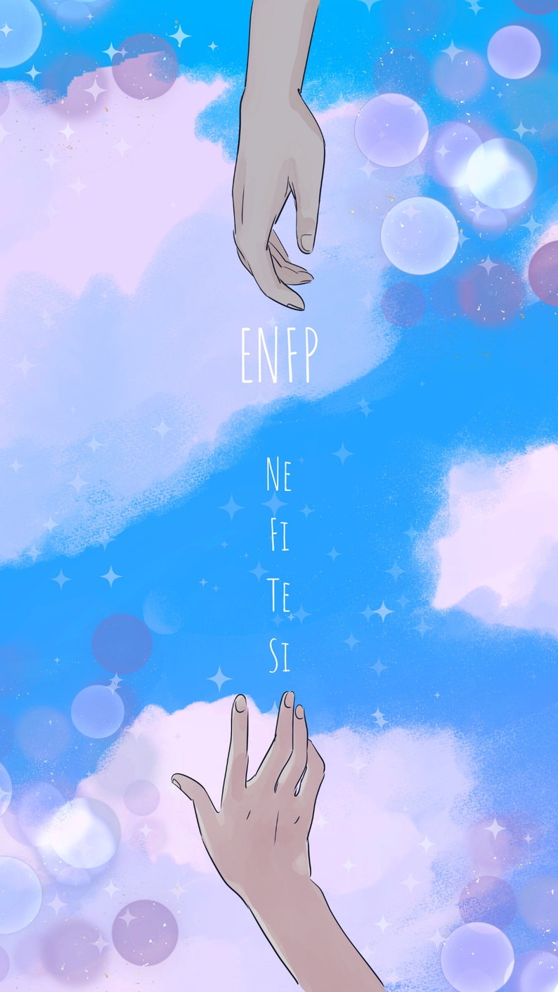 MBTI Phone Wallpapers - ENFP - Etsy