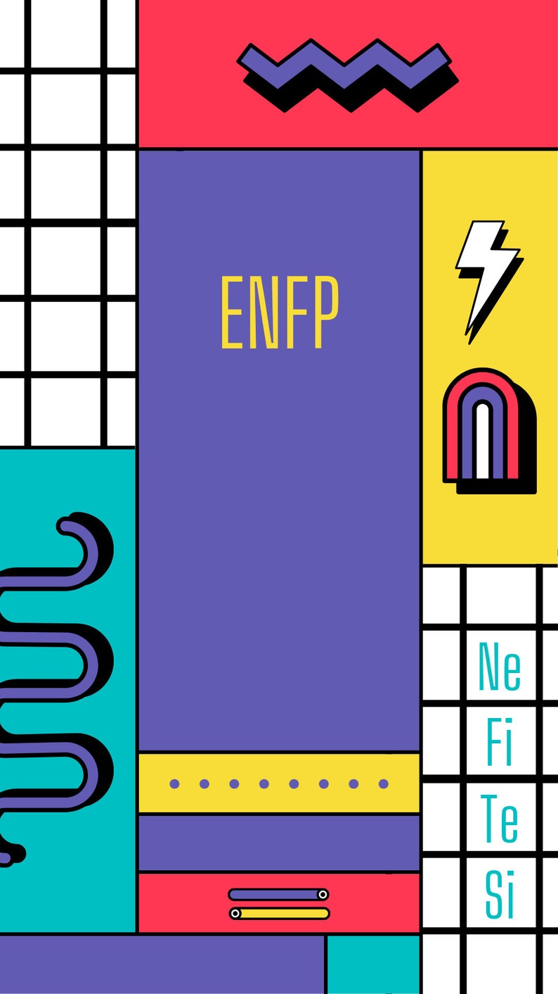 MBTI Phone Wallpapers ENFP - Etsy México