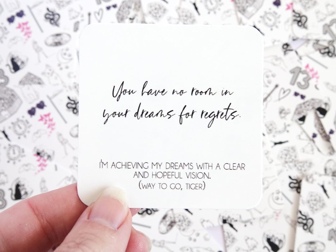 Swift Affirmation Cards for Meditation | Mini Quote Cards | Taylor ...