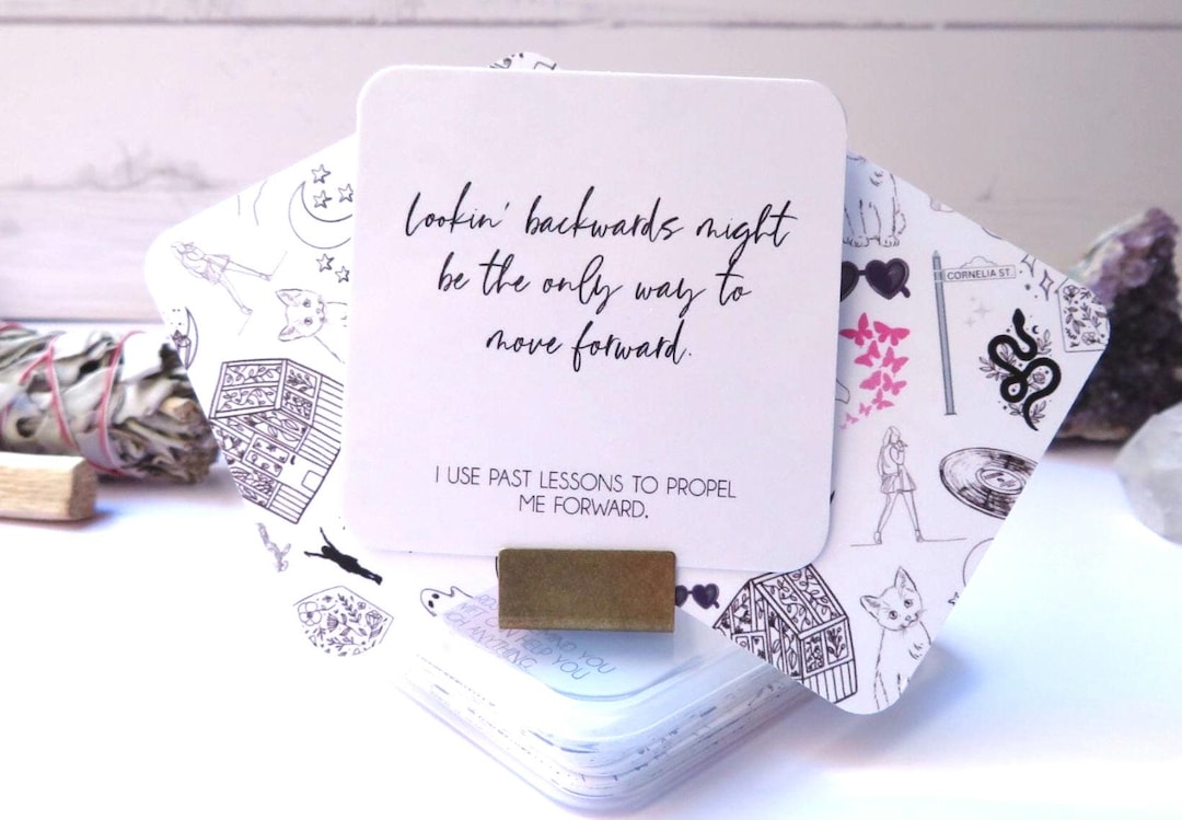 Tay Positive Affirmation Cards for Meditation | Mini Quote Cards ...