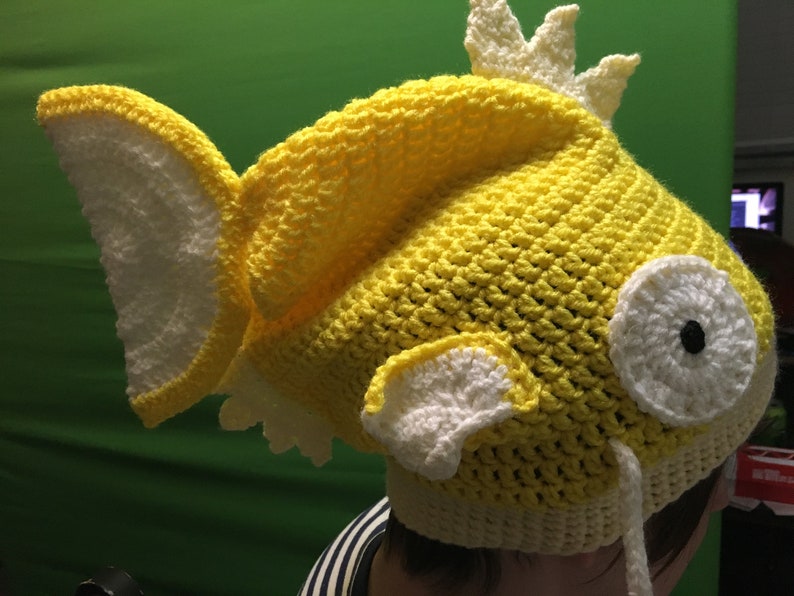 Crochet Magikarp Hat Pattern - Pokemon Go Replica and Slouchy Pattern ...