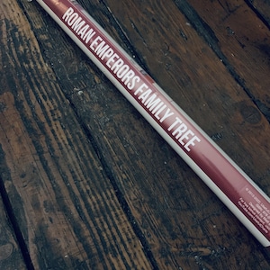 Roman Emperors Family Tree Poster - Etsy