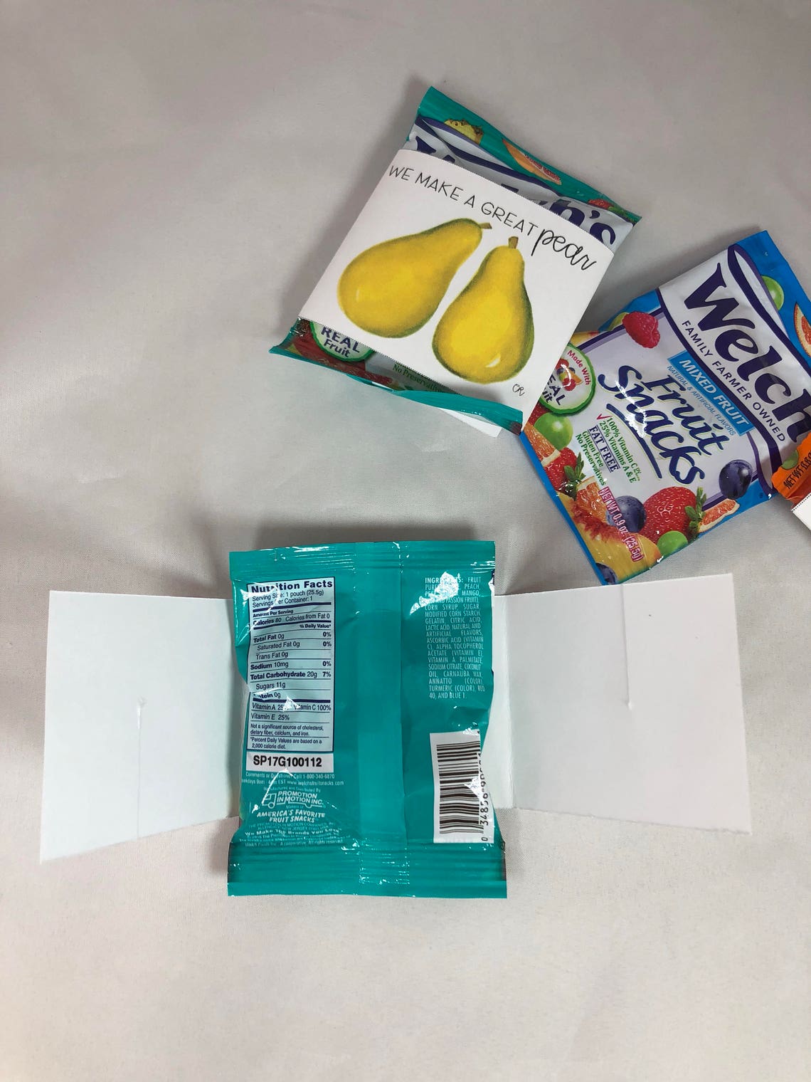 Watercolor Valentine's Cards: Fruit Snack Sleeve | Etsy