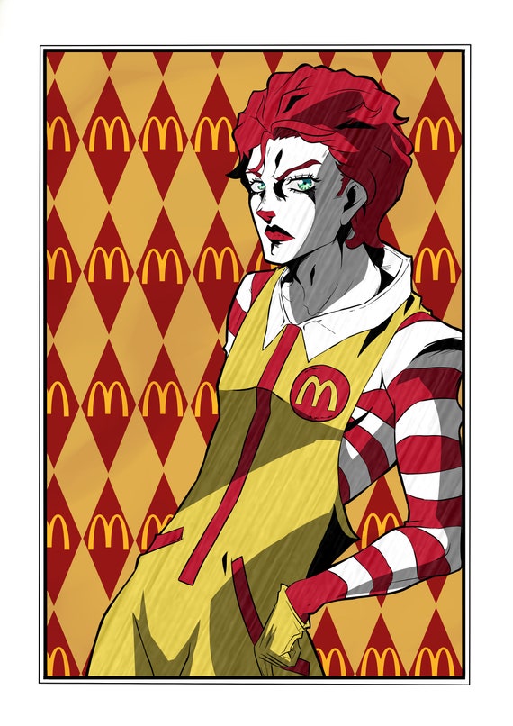 Ronald Mcdonald A4 and A5 Prints - Etsy