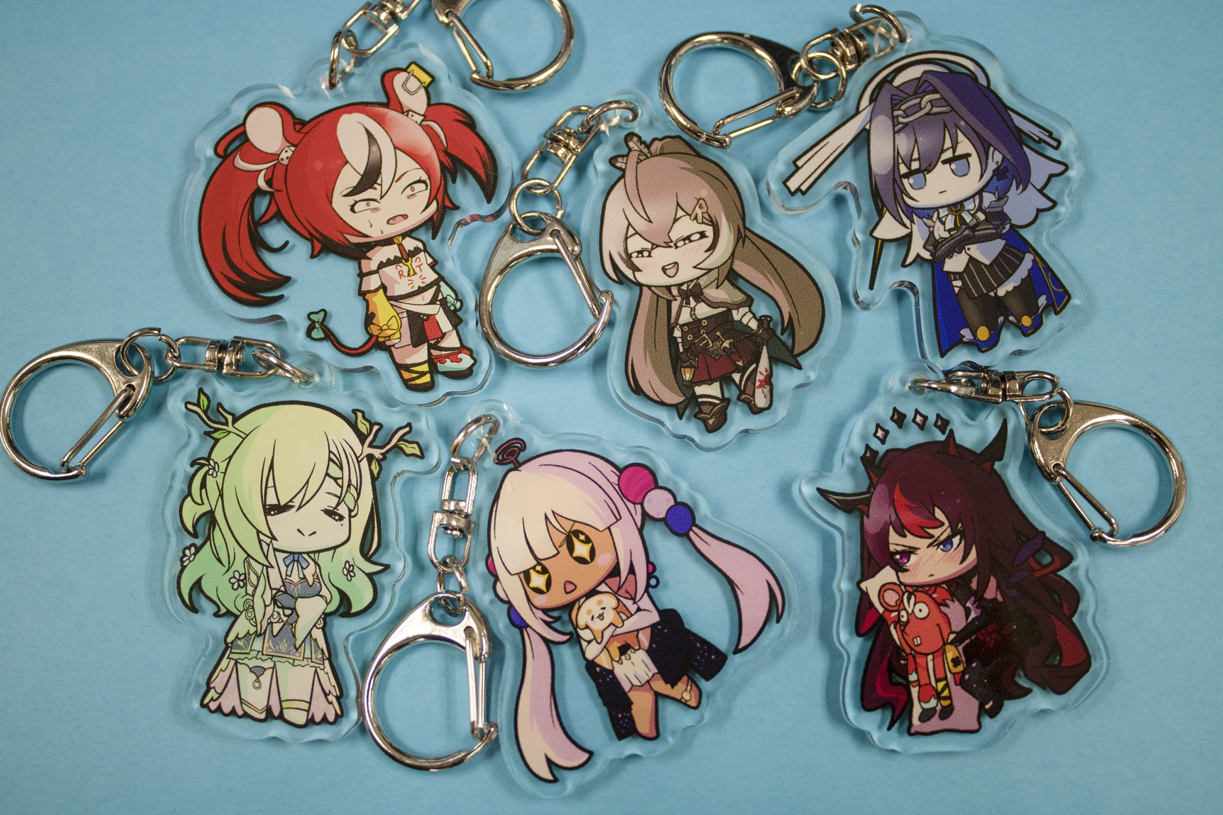 Hololive EN Chibi Gen 2 5cm 2 Inches Acrylic Charms - Etsy