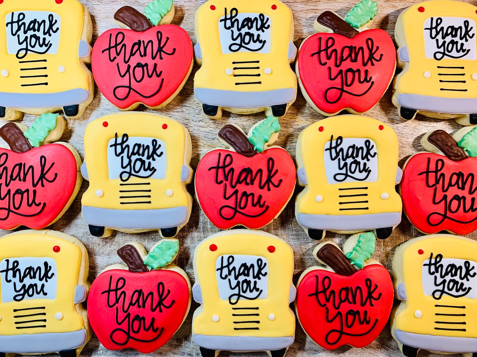 Teacher/bus Driver Cookies - Etsy