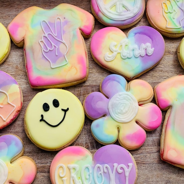 Two Groovy Cookie Cutter - Etsy