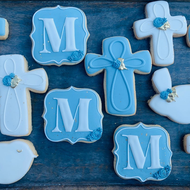 Baptism Cookies - Etsy