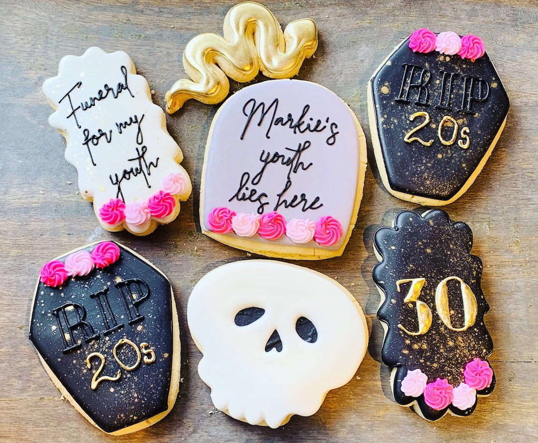 Funeral for My Youth Cookies - Etsy