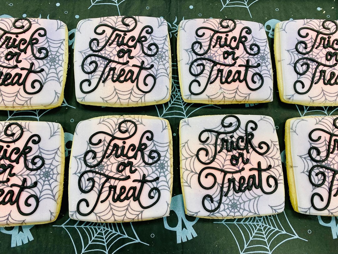 Trick or Treat Sugar Cookies - Etsy