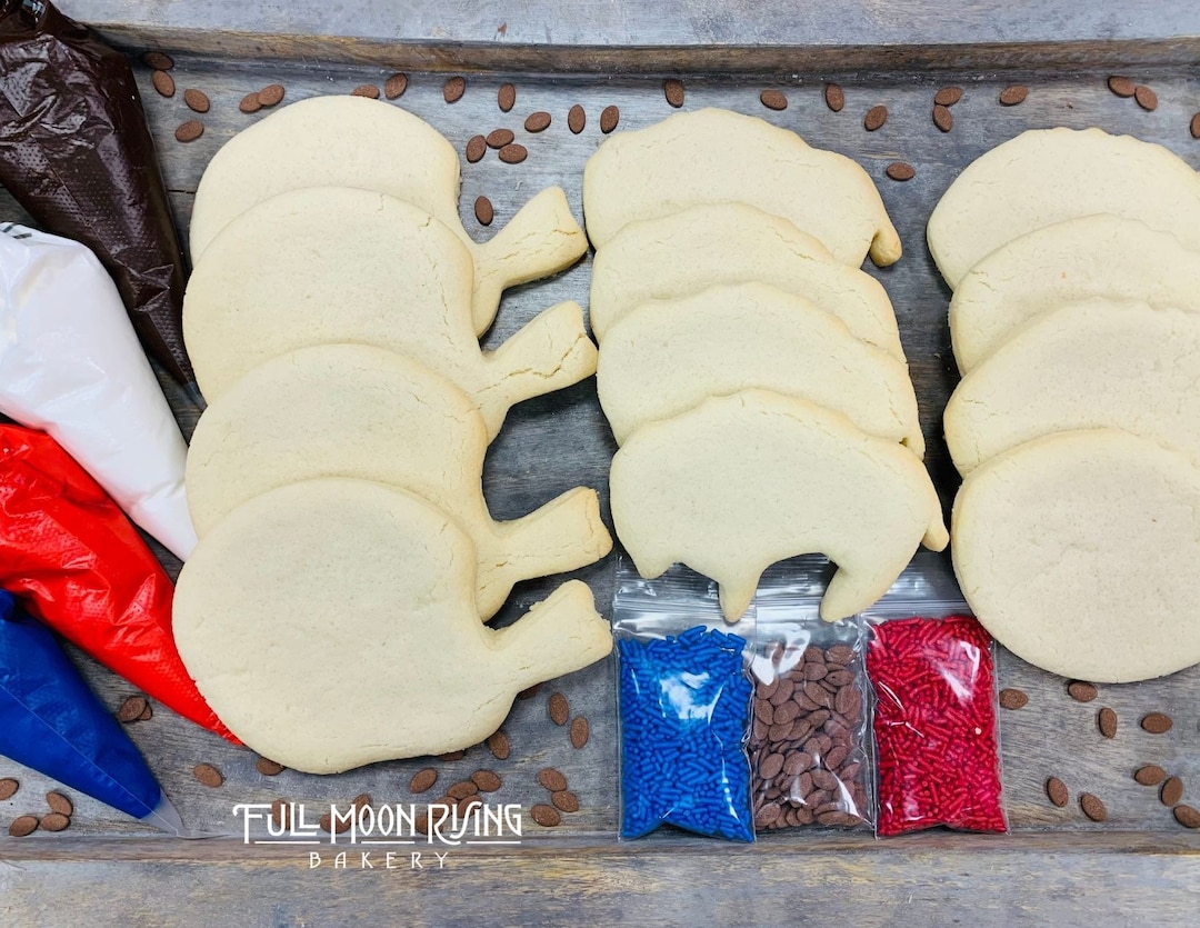 Buffalo Bills Cookie Kit - Etsy