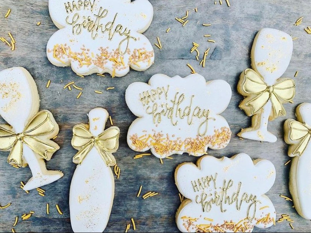 Happy Birthday Celebration Cookies - Etsy