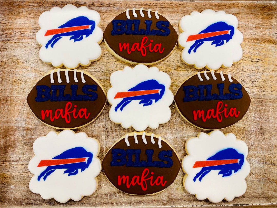 Buffalo Bills Sugar Cookies - Etsy