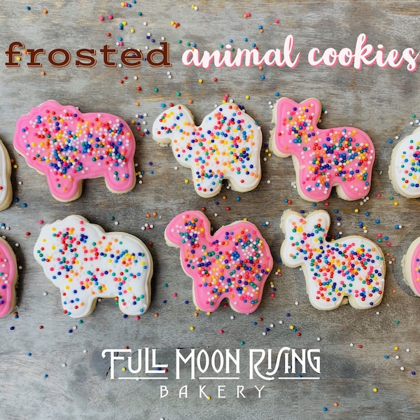 Animal Cookies - Etsy