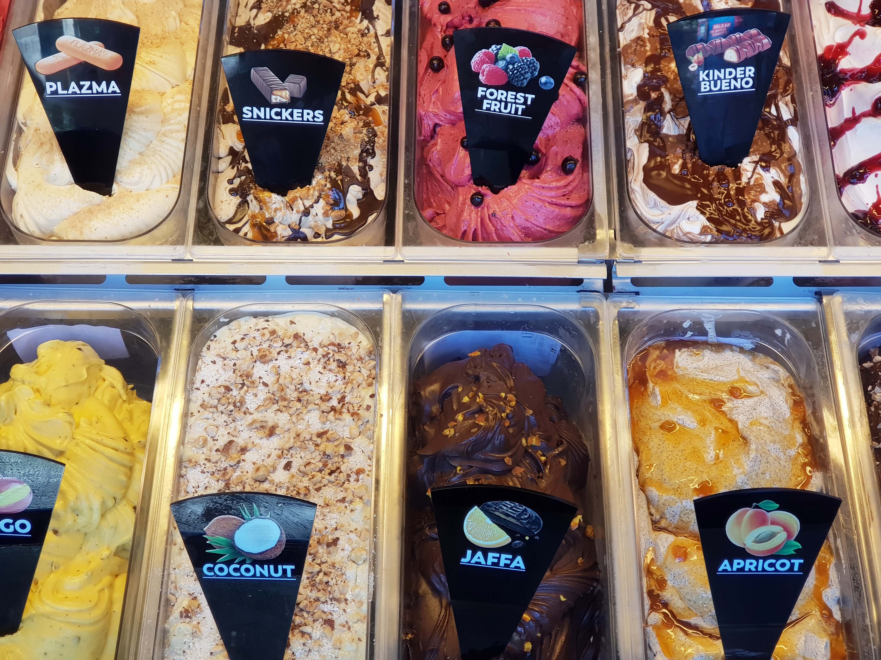 Gelato Flavor Markers, Ice Cream Labels, Flavor Tags, Gelato Stickers ...