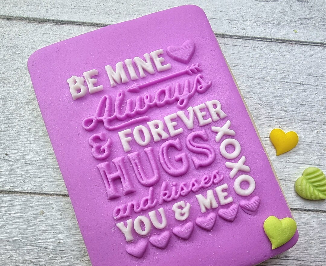 Valentine Embosser Fondant Stamp, Bride Acrylic Embosser for Cookies ...