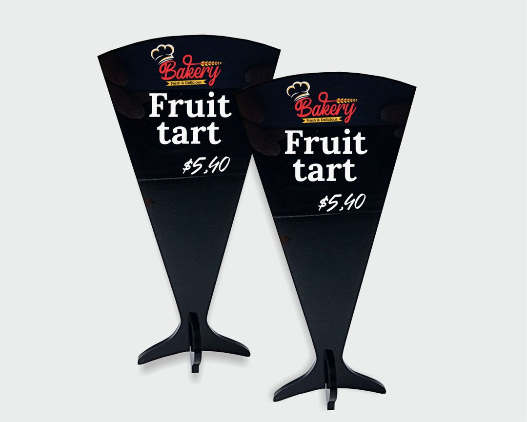 10 Pcs Bakery Display Labels Flavor Markers, Cookie Labels, Flavor Tags ...