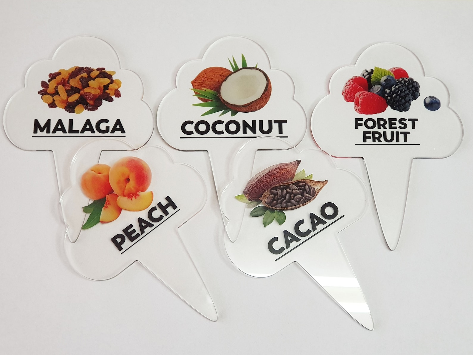 Gelato Flavor Markers, Ice Cream Labels, Flavor Tags, Gelato Stickers ...