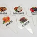 Gelato Flavor Markers, Ice Cream Labels, Flavor Tags, Gelato Stickers ...