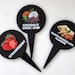 5 Pcs Gelato Flavor Markers, Ice Cream Labels, Flavor Tags, Gelato ...