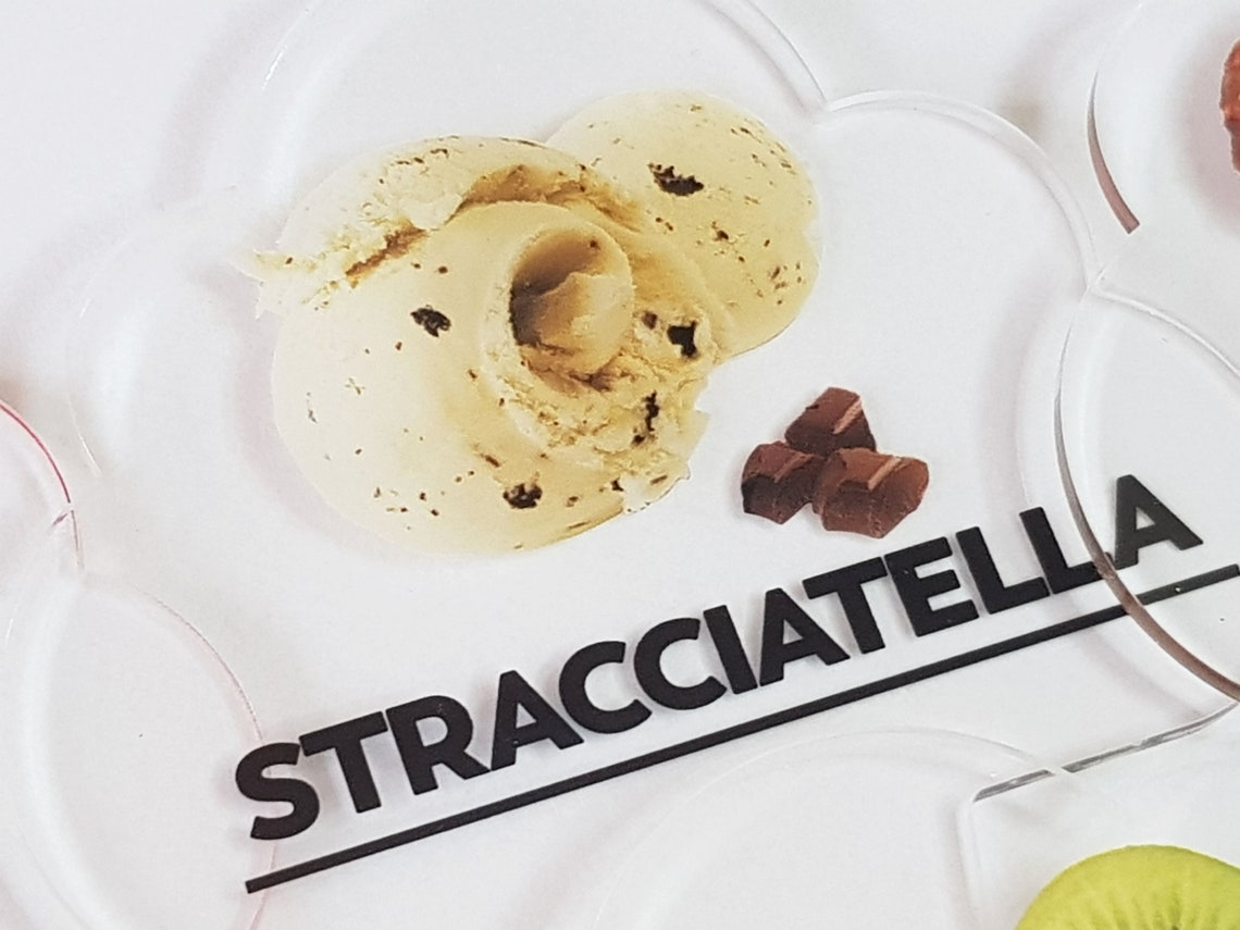 Gelato Flavor Markers Ice Cream Labels Flavor Tags Gelato - Etsy