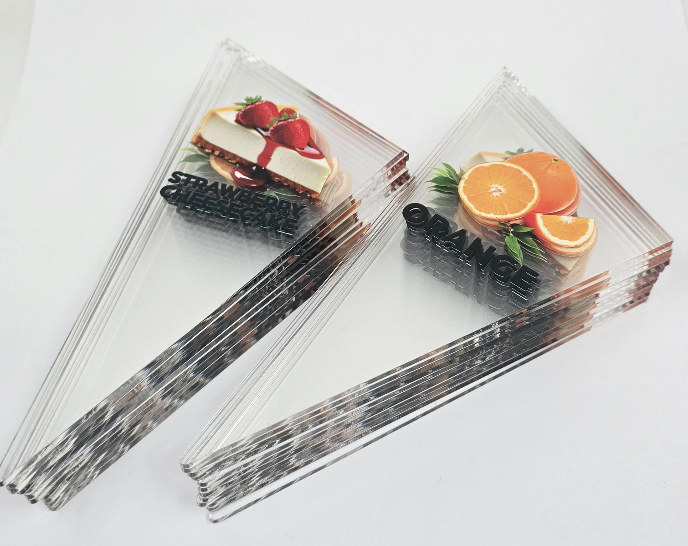 12 Pcs Gelato Flavor Markers, Ice Cream Labels, Flavor Tags, Gelato ...