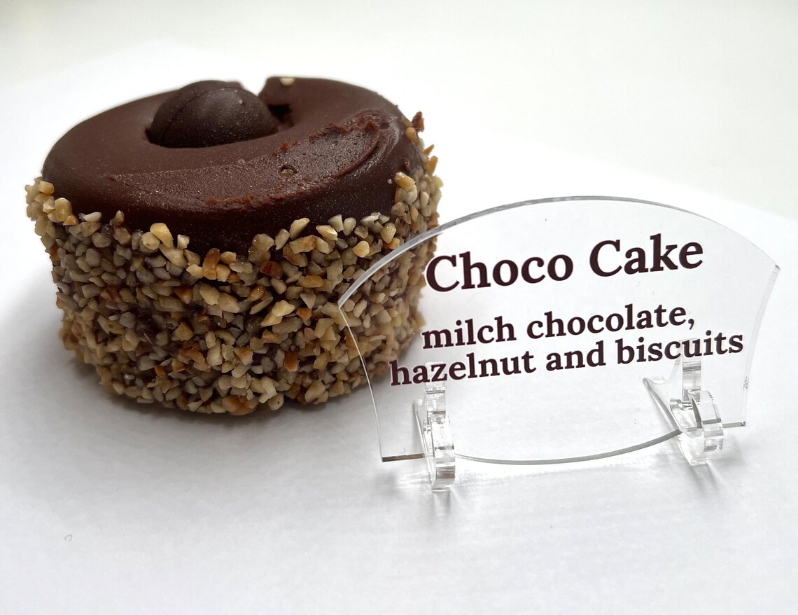 12 Pcs Cake Flavor Markers, Cookie Labels, Flavor Tags, Gelato Stickers ...