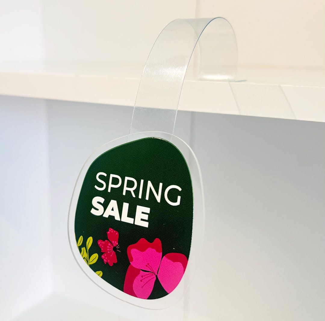 Shelf Wobbler, Acrylic Sign Super Sale, Retail Display Tag, Custom ...