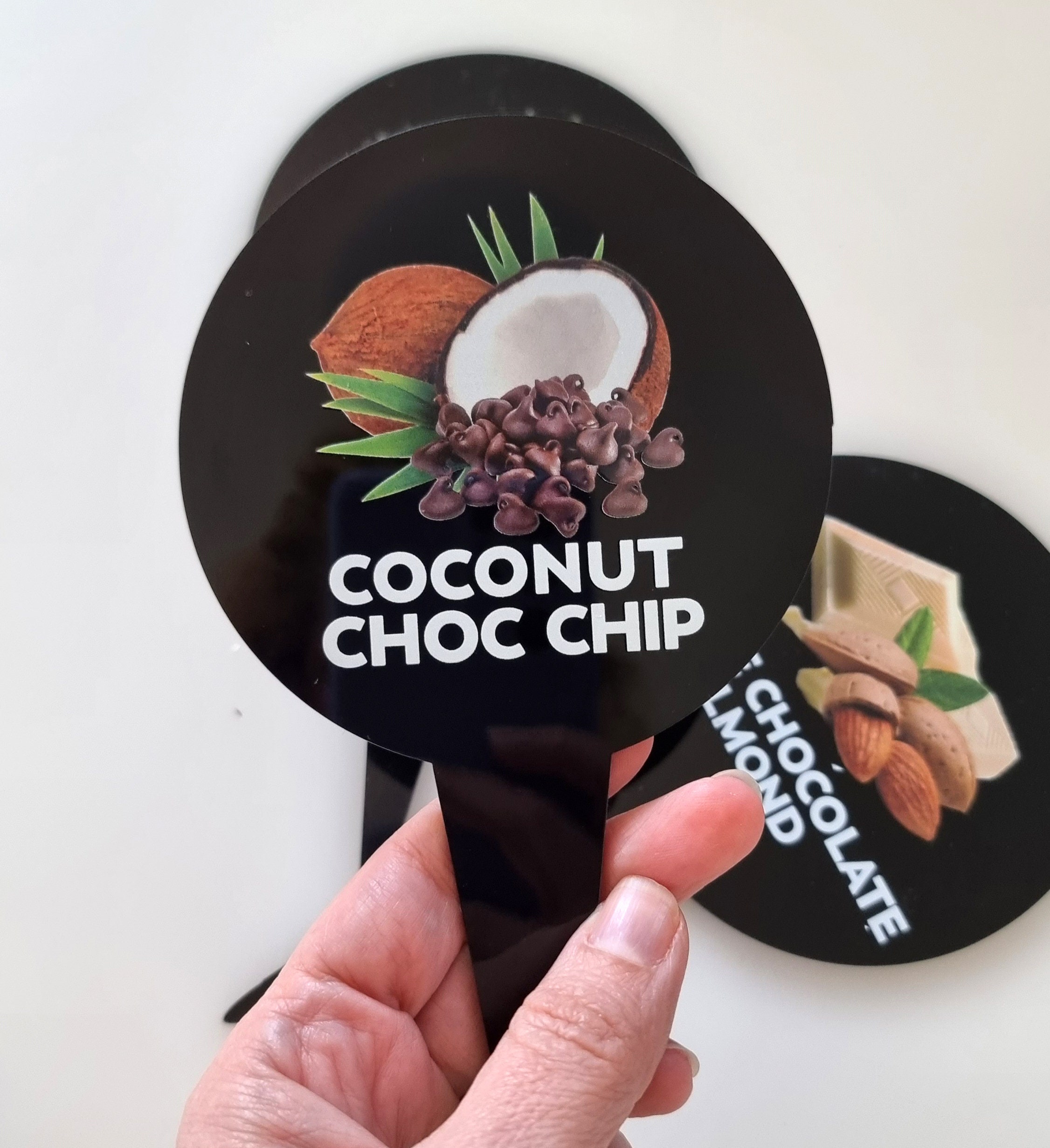 Gelato Flavor Markers, Ice Cream Labels, Flavor Tags, Gelato Stickers ...