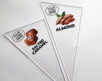 Gelato Flavor Markers, Ice Cream Labels, Flavor Tags, Gelato Stickers ...