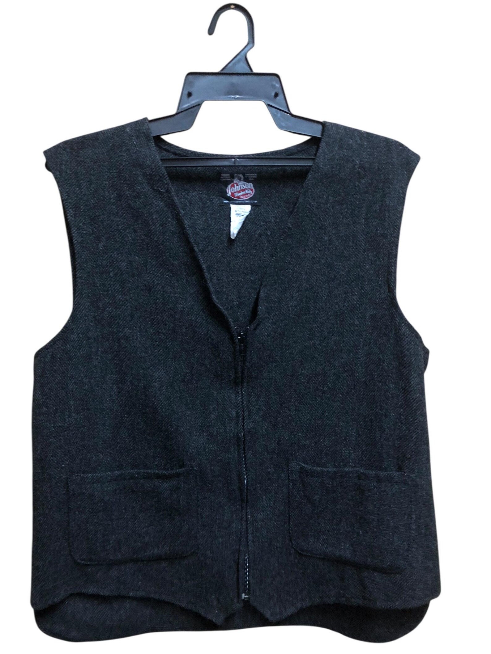 Johnson Woolen Mills Wool Vest - Etsy