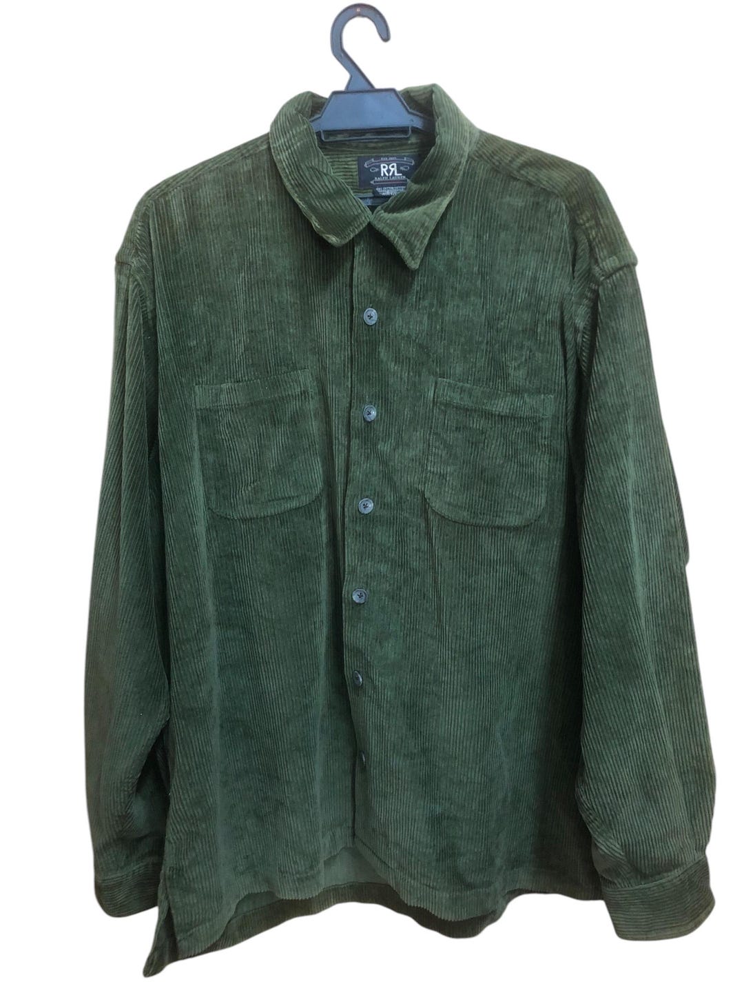 RRL Ralph Lauren Corduroy Button Down Jacket - Etsy
